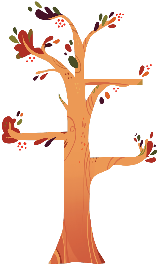 Brown Tree Without Leaves Template