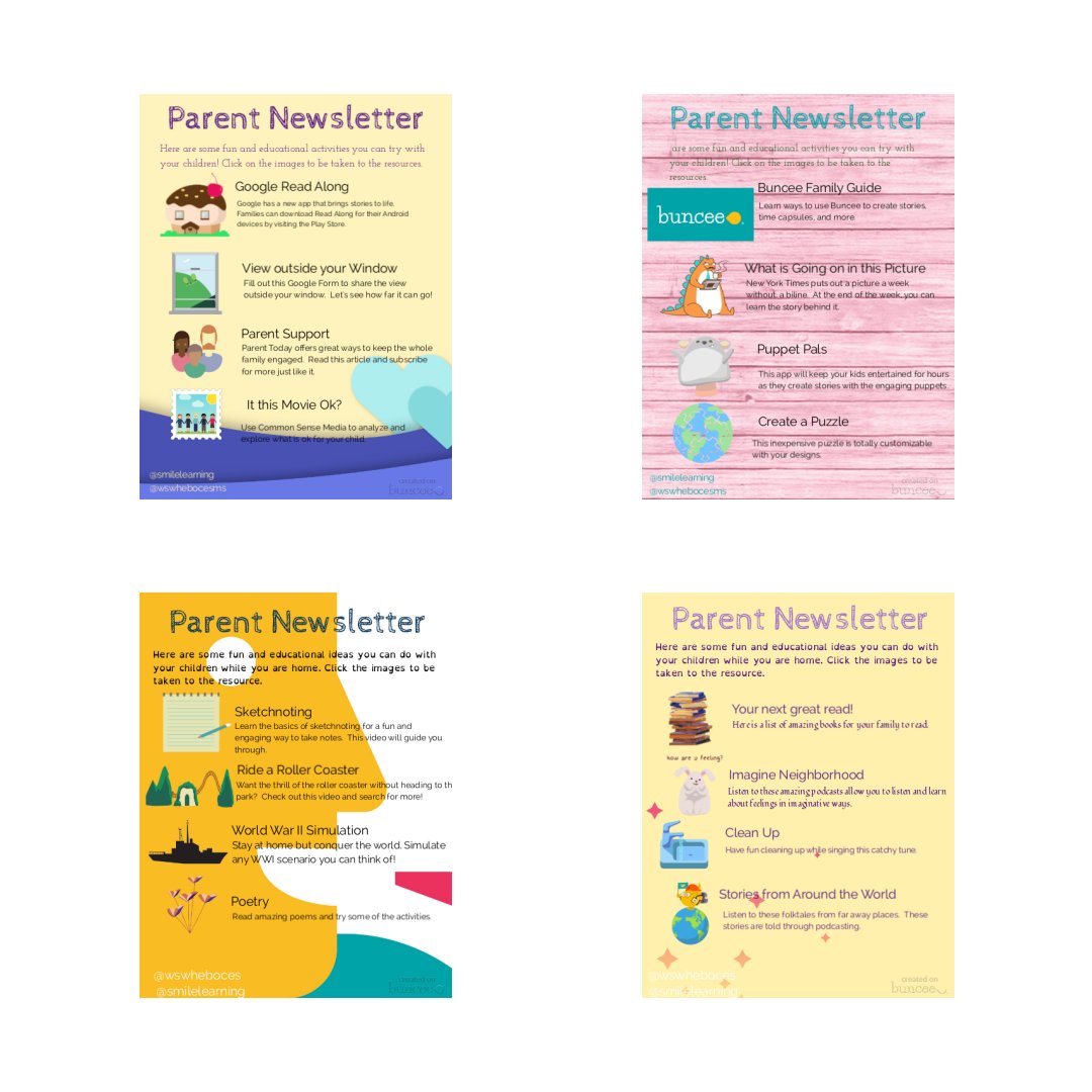 Board - Parent Newsletters