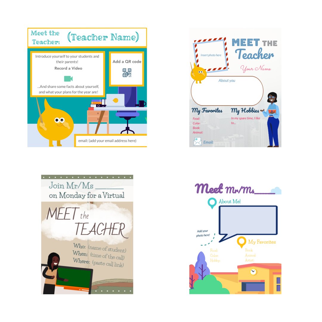 Board - Introduce Yourself to Students and Parents