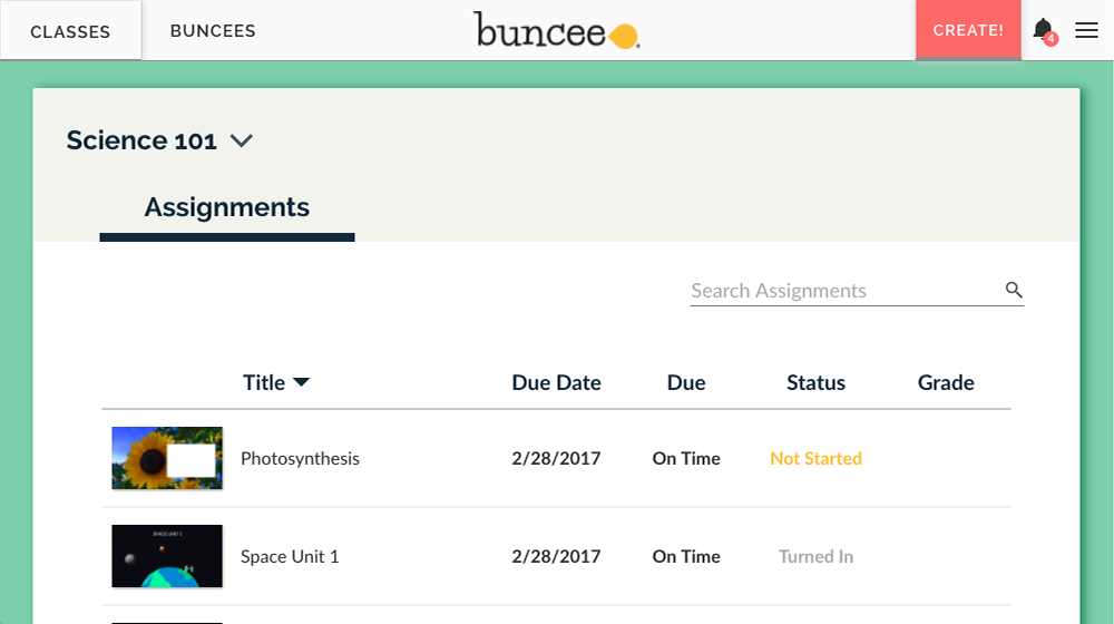 Buncee - Schools Features