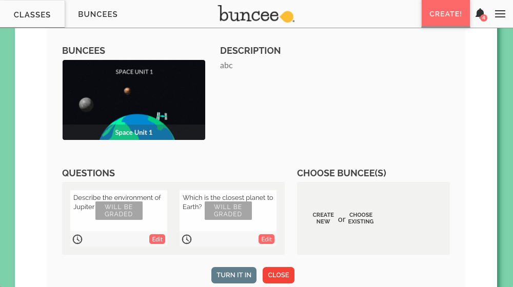 Buncee - Schools Features