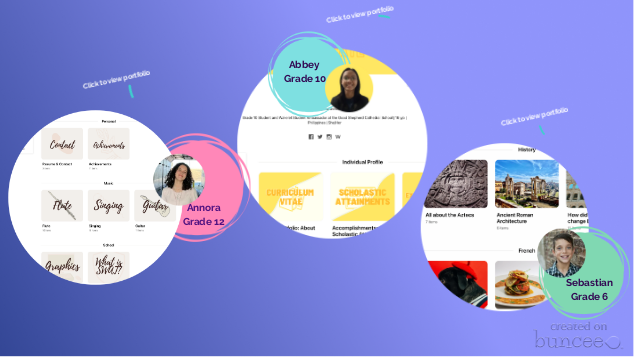 Create - Student Portfolio Examples