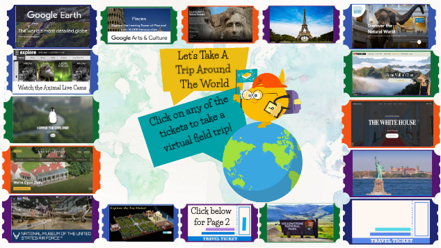 Create - Let's Take A Trip Around The World With Virtual Fields (2 Pages)