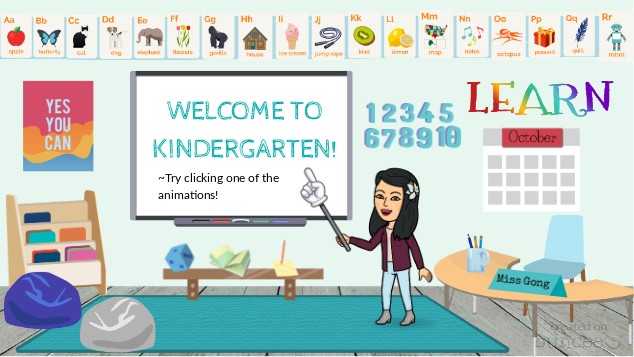 Create - My first Bitmoji Classroom