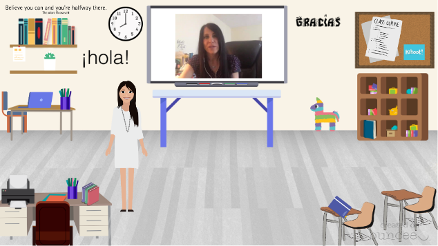 Create - Spanish II virtual classroom